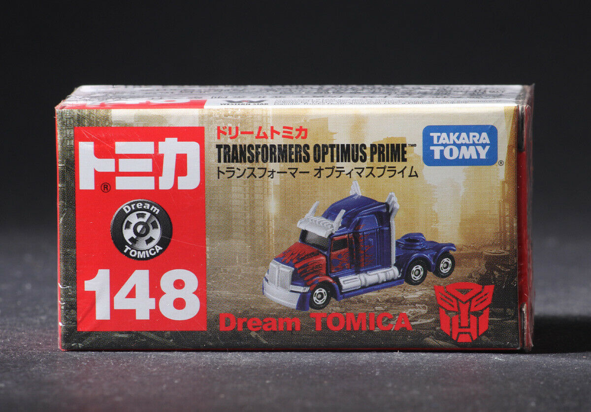 Takara Tomy 148 Dream Tomica Transformer Optimus Prime Mini Diecast Car ...